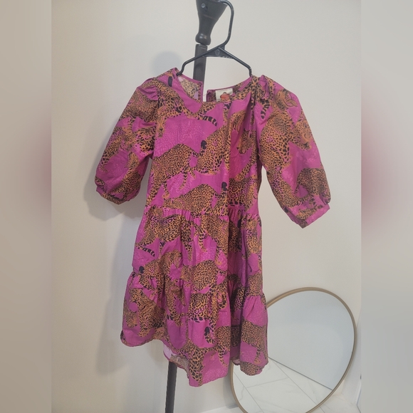 FARM Rio | Dresses | Farm Rio Leopard Print Mini Dress Size Small ...